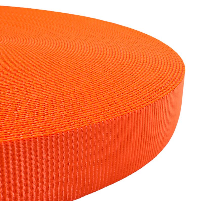 Polyester Webbing Neon Orange 15 40 mm